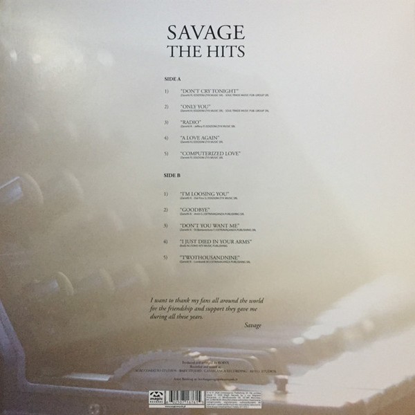 Savage – The Hits (LP) vinilinės plokštelės – vinilai - LPManija.lt ...