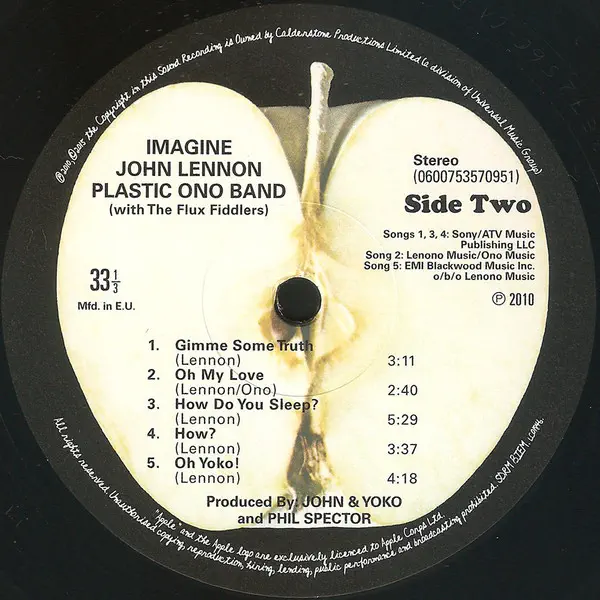 John Lennon – Imagine (Reissue Remastered Poster Postcards) (LP ...