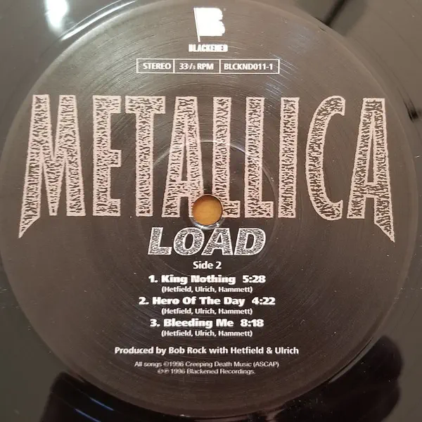 Metallica – Load (Reissue) (2LP) vinilinės plokštelės – vinilai ...