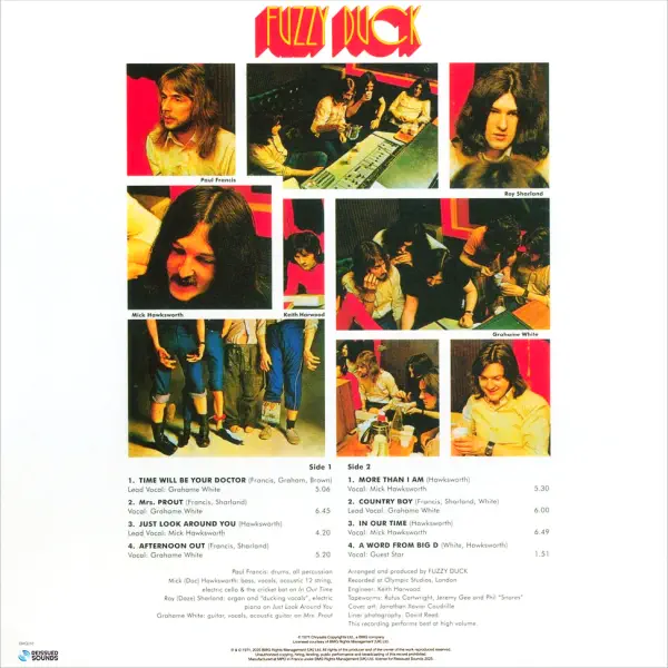 Fuzzy Duck – Fuzzy Duck (Reissue) (LP) - LPManija.lt